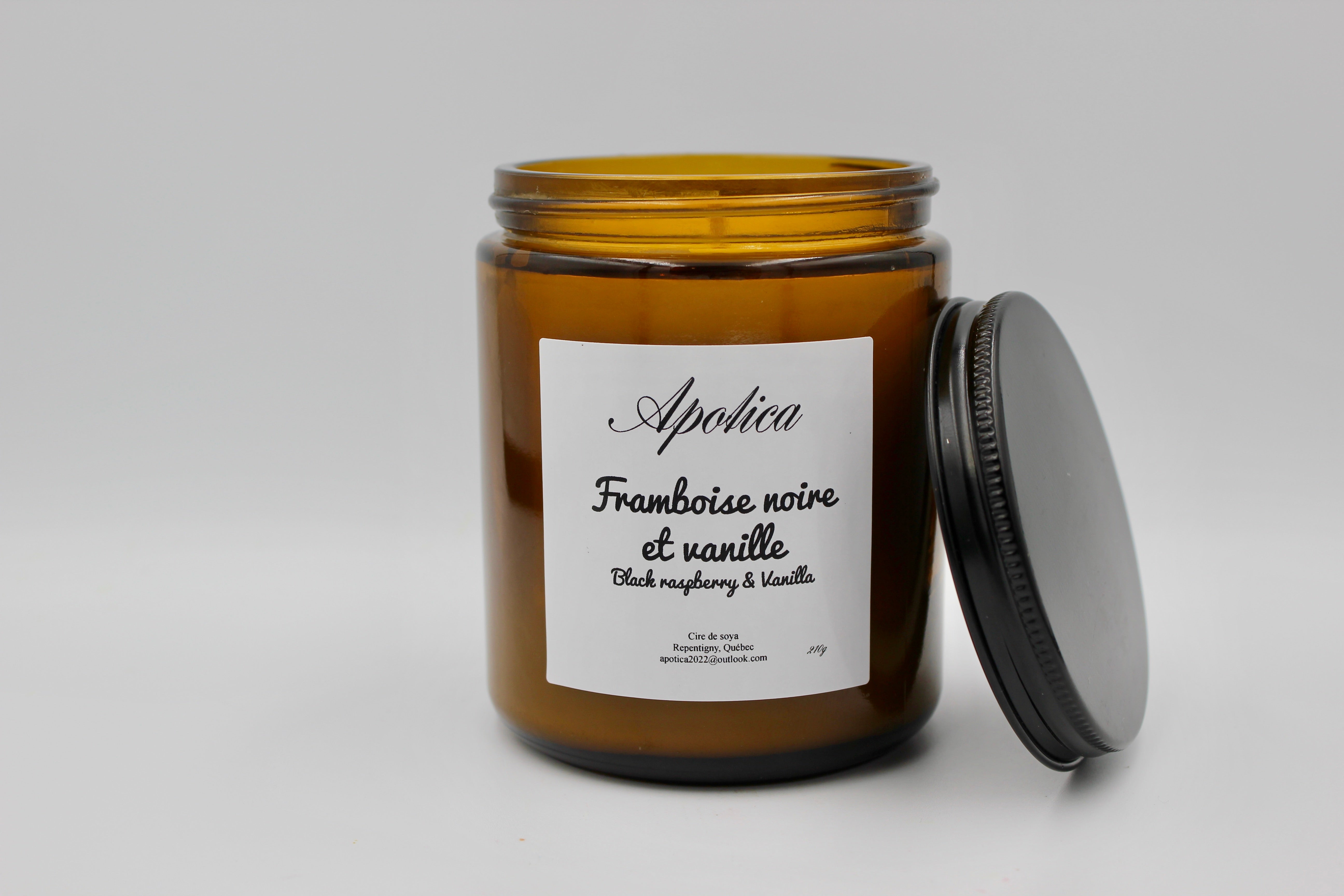 Framboise noire & Vanille – Apotica